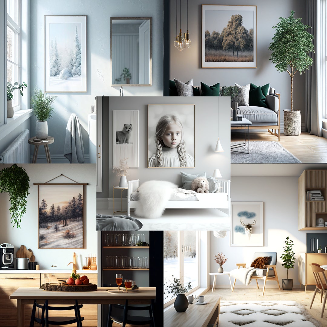 50 Scandinavian Frame Mockup , Scandinavian Style Whole House ...