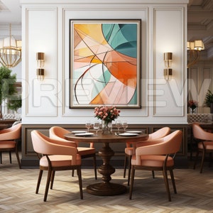 10 Luxury Hotel Restaurant Frame Mock Ups / Restaurant Bar Mock up ...