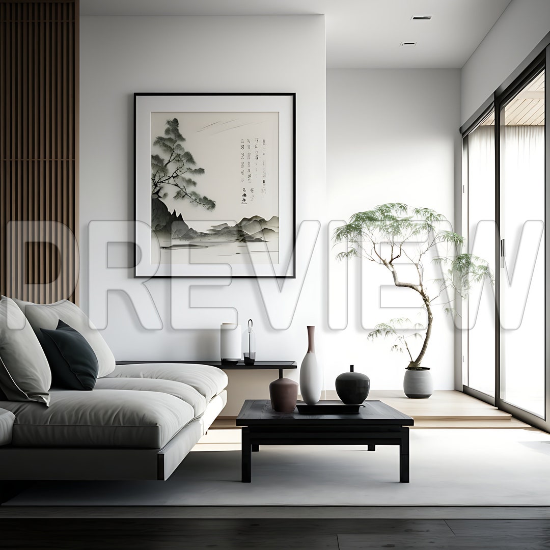 10 Frame Mock Ups / Muji Style Mock up / Frame Mock up Bundle ...