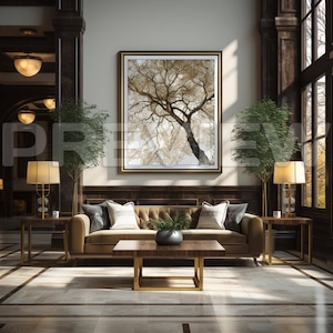 10 Luxury Hotel Lobby Frame Mock Ups / Modern Waiting Room Mock up ...