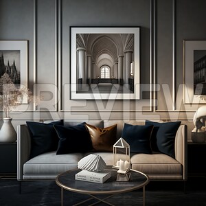 S2 10 Compact Luxury Interior Design Frame Mockups / Parisian Style ...