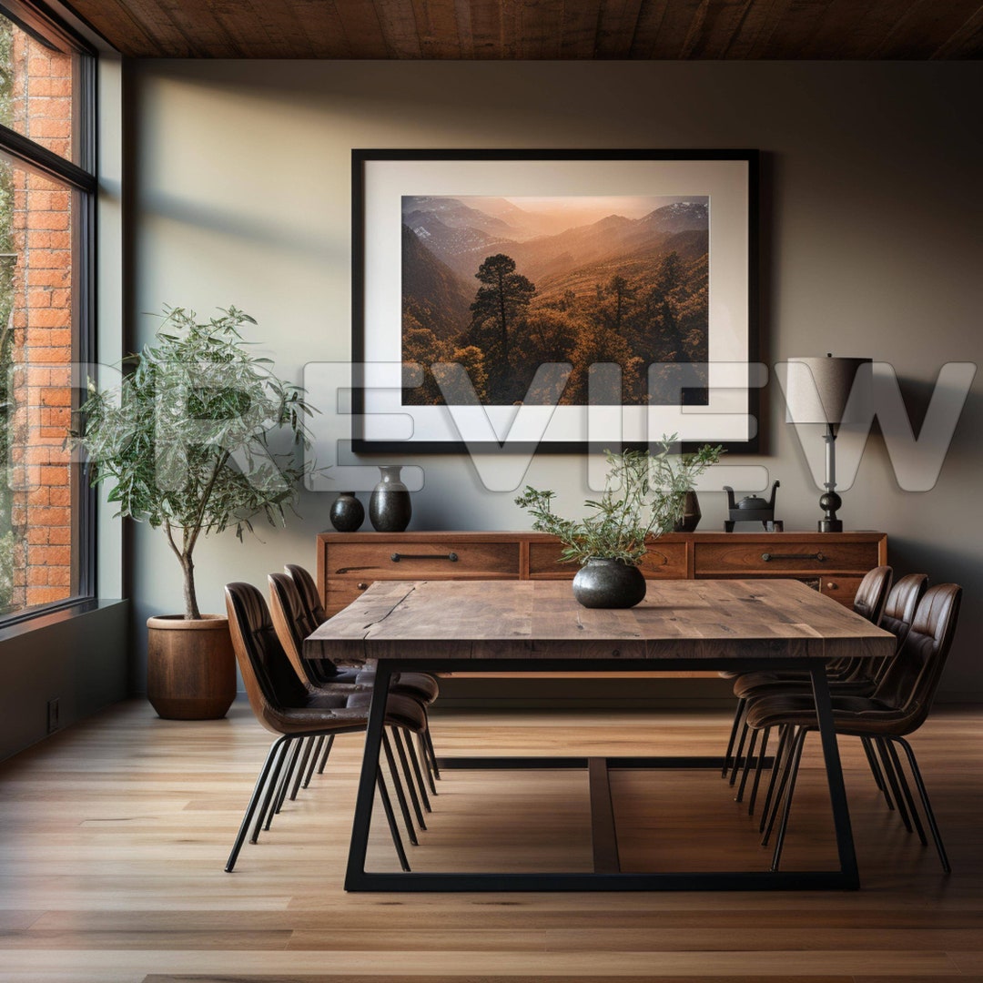 Rustic Luxury Farmhouse Frame Mock Ups (10x) / Modern Style Mock up ...