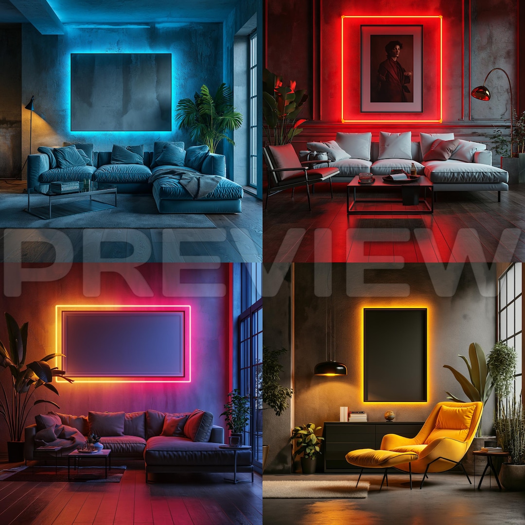 50 Stream Neon Webcam Background , Realistic Backgrounds and Interiors ...