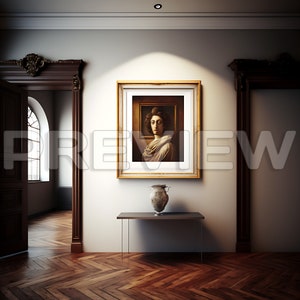 Set2- 10 Art Gallery Frame Mock Ups / Museum Frame Mockup Bundle /stock ...