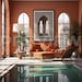 10 Luxury Hotel Pool and Spa Frame Mock Ups / Modern Pool Mock up ...