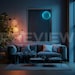 Neon Stream Webcam Backgrounds: Realistic Interiors (JPG, PNG Digital ...