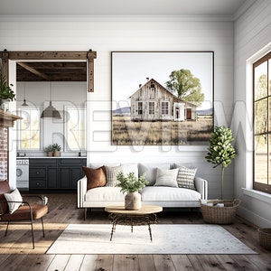 10 Modern Farmhouse Frame Mockup / Modern Style Mock up / Frame Mockup ...