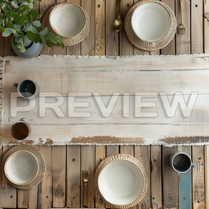 25 X BOHO Table Flat Lay Mockup Bundle Add Your Products | Digital ...