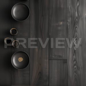 25 X Black Table Flat Lay Mockup Bundle Add Your Products | Digital ...