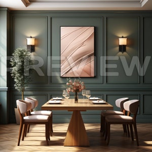 10 Luxury Hotel Restaurant Frame Mock Ups / Restaurant Bar Mock up ...