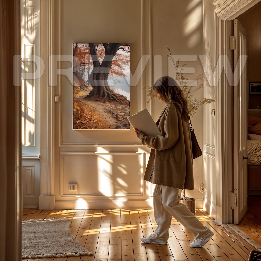 2:3 Modern Wood Frame Mockup 2x3 Frame Mockup Frame Mock Ups Digital ...