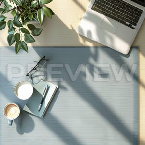 25 X Office Table Flat Lay Mockup Bundle Add Your Products | Digital ...