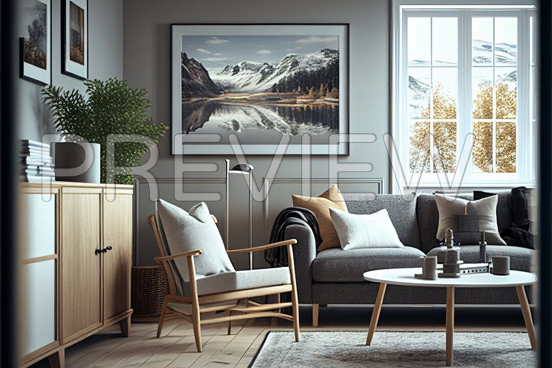 10 Frame Mock Ups / Scandinavian Style Mock up / Frame Mock up Bundle ...