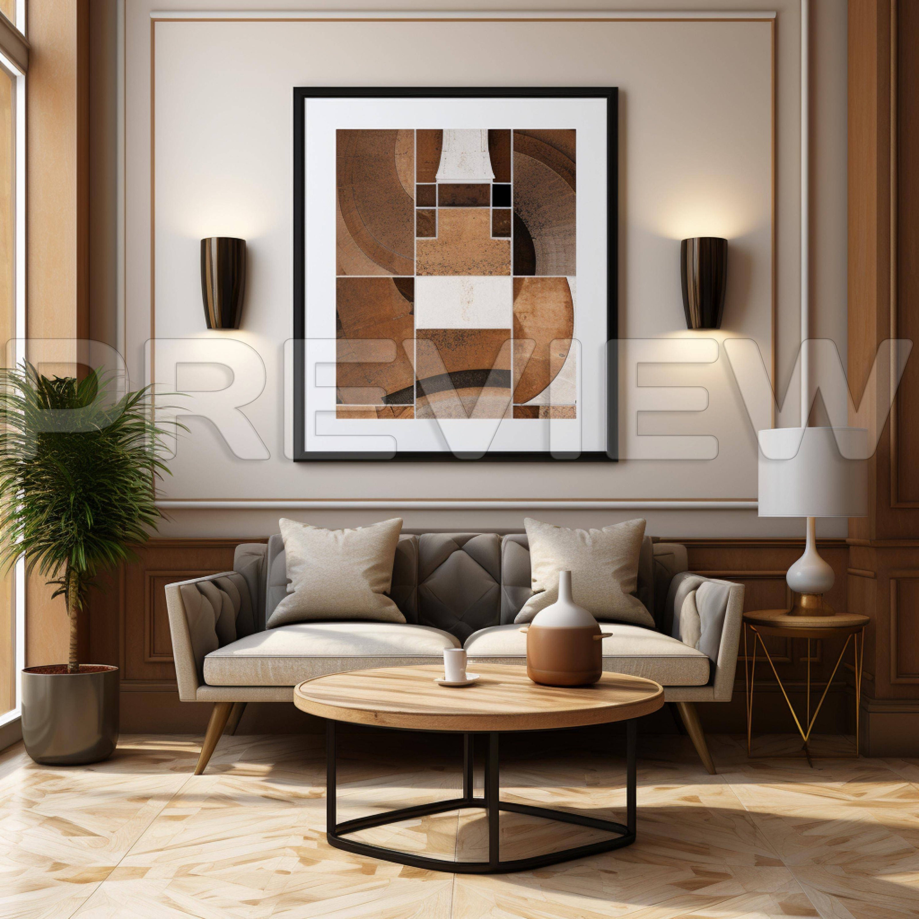 10 Luxury Hotel Lobby Frame Mock Ups / Modern Waiting Room Mock up ...