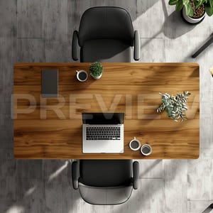 25 X Office Table Flat Lay Mockup Bundle Add Your Products | Digital ...