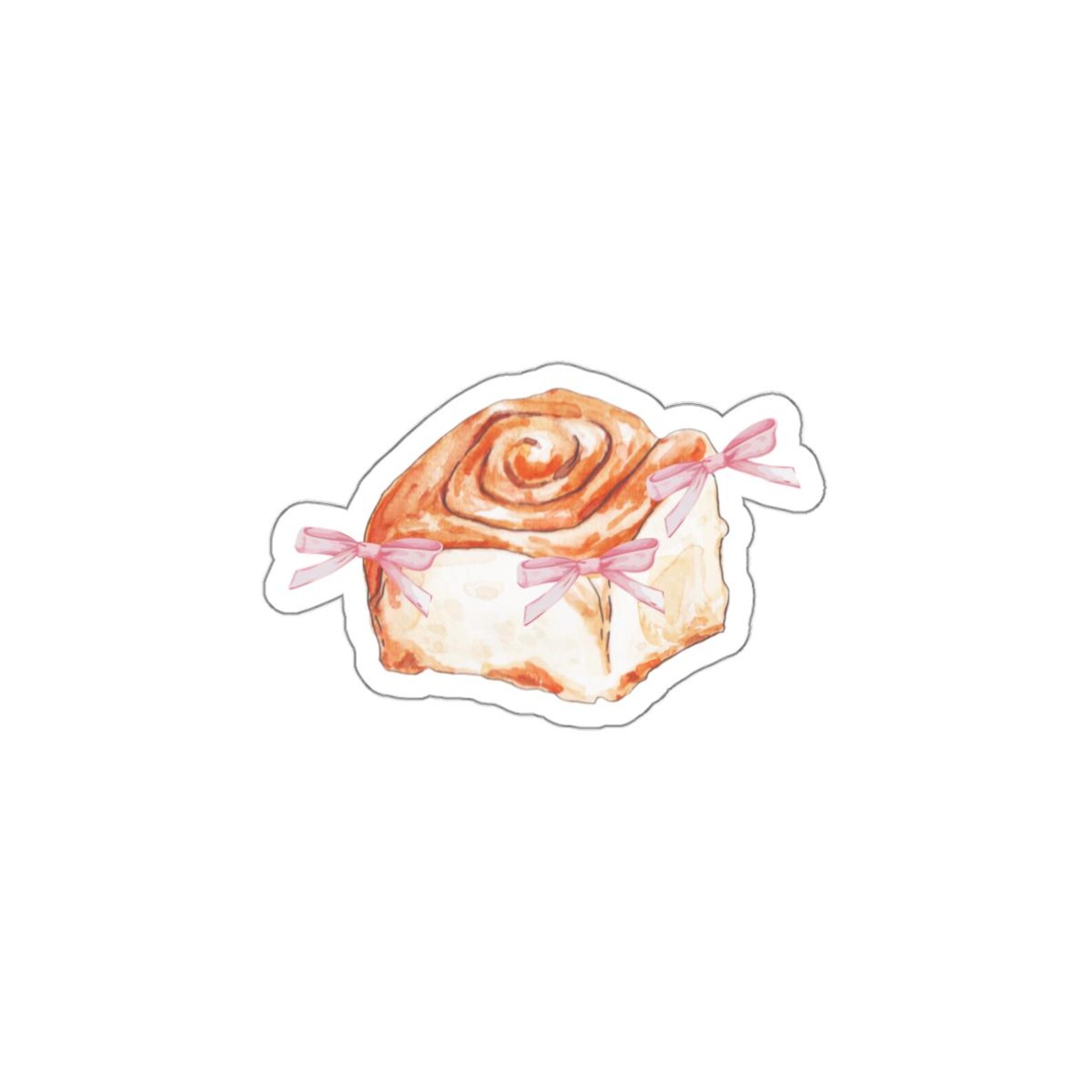 Cinnamon Roll Stickers, Kawaii Decals, Cute Laptop Decals, Scrapbook ...