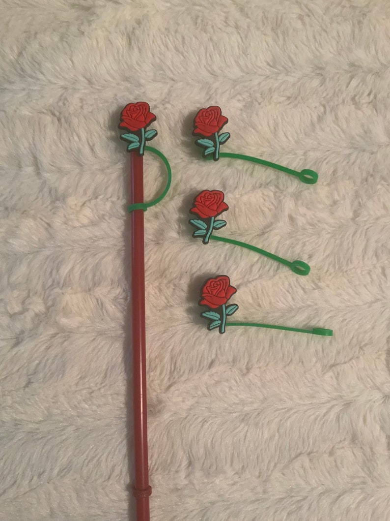 Rose Straw Cover - Etsy