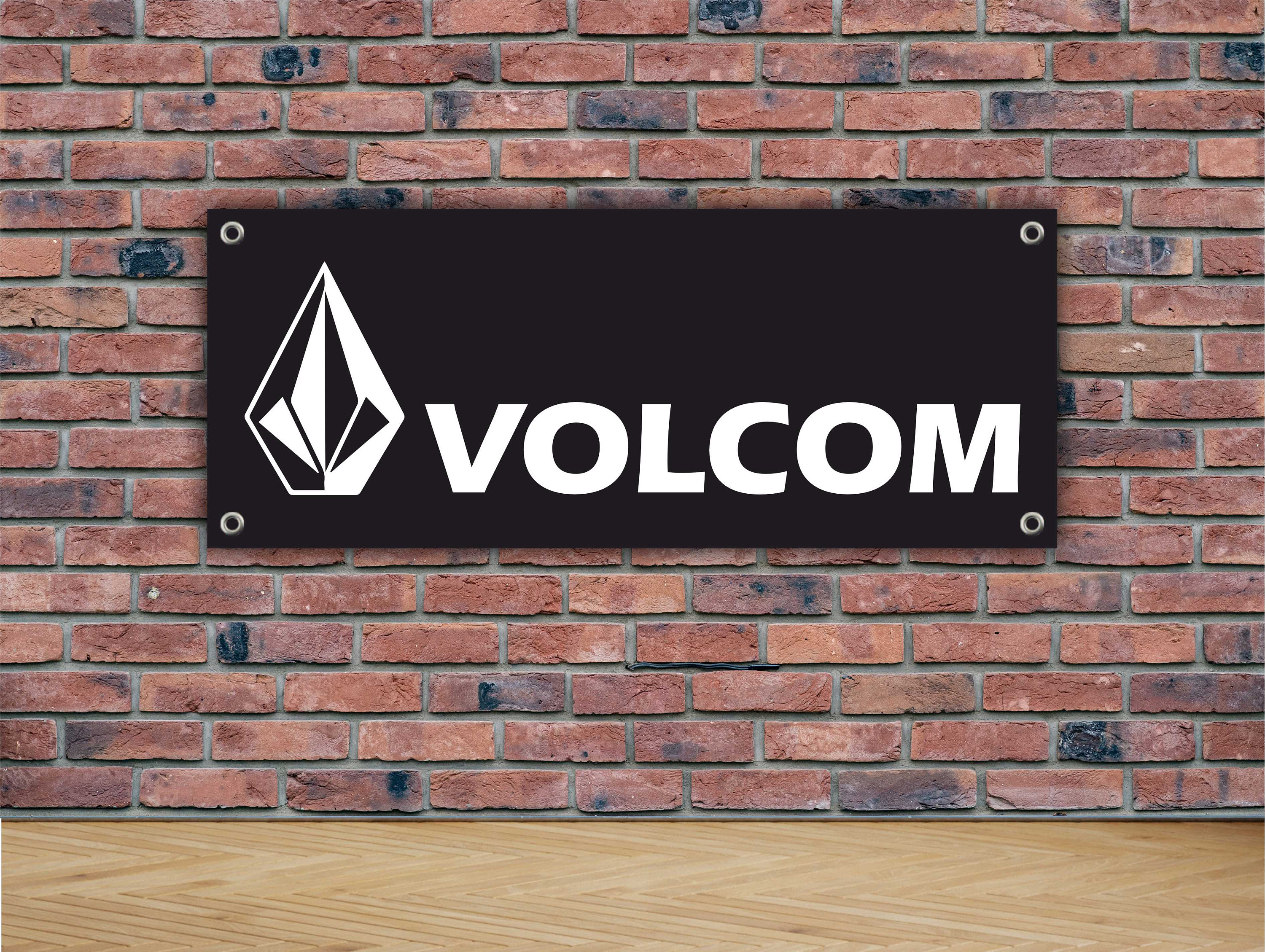 Volcom Logo Wallpaper Blue
