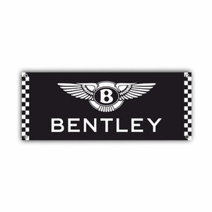 BENTLEY Logo Banner Vinyl Garage Signoffice or Showroom - Etsy