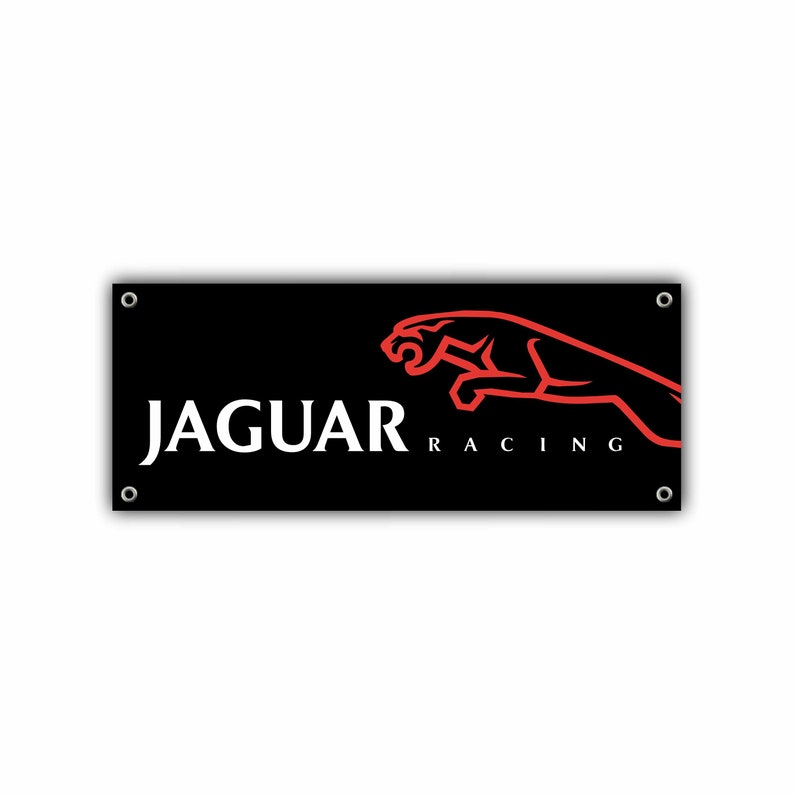 JAGUAR Logo Banner Vinyl Garage Signoffice or Showroom - Etsy