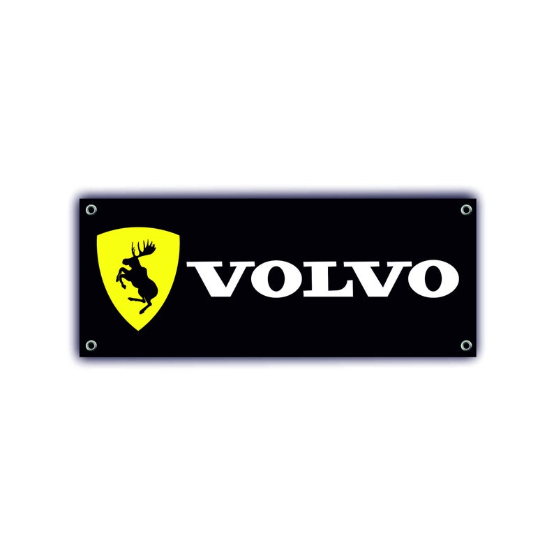 VOLVO Logo Banner Vinyl Garage Signoffice or Showroom Flag - Etsy