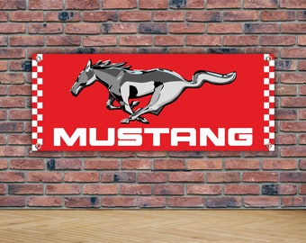 Ford Mustang Logo Banner - Etsy