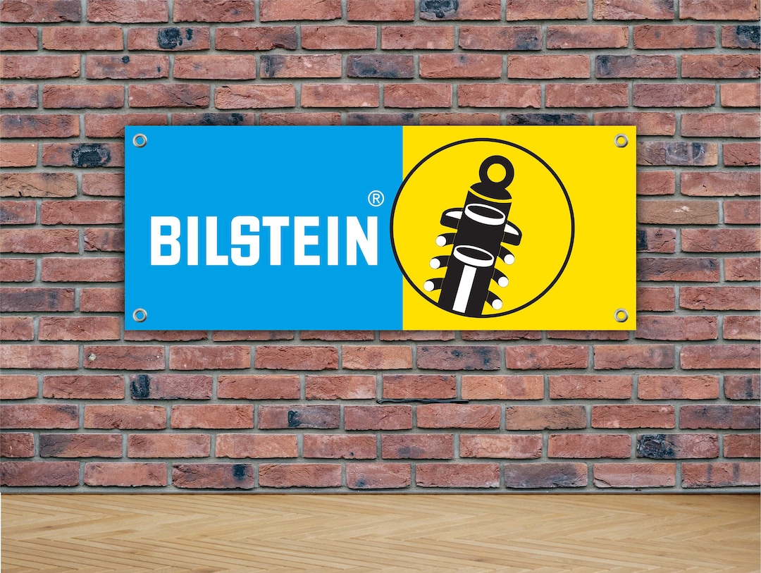 BILSTEIN Logo Banner Vinyl, Garage Sign,office or Showroom, Flag ...