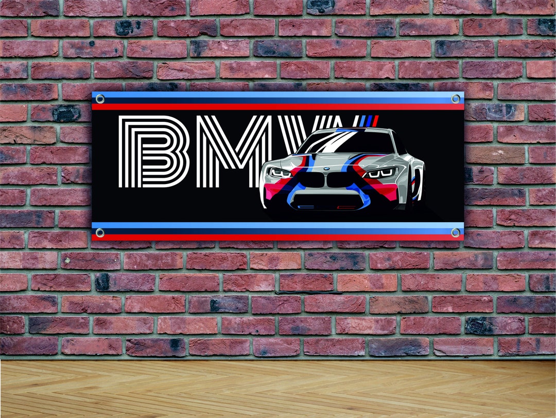 BMW Logo Banner Vinyl Garage Signoffice or Showroom Flag - Etsy