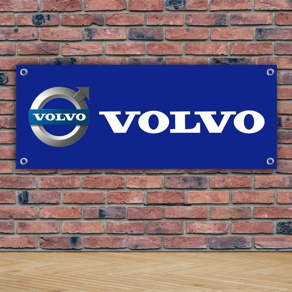 Volvo Banner - Etsy