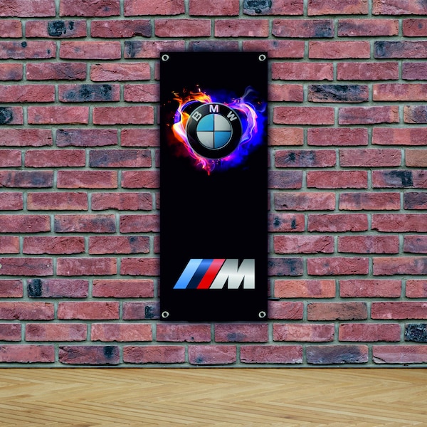 Bmw M Garage Banner - Etsy