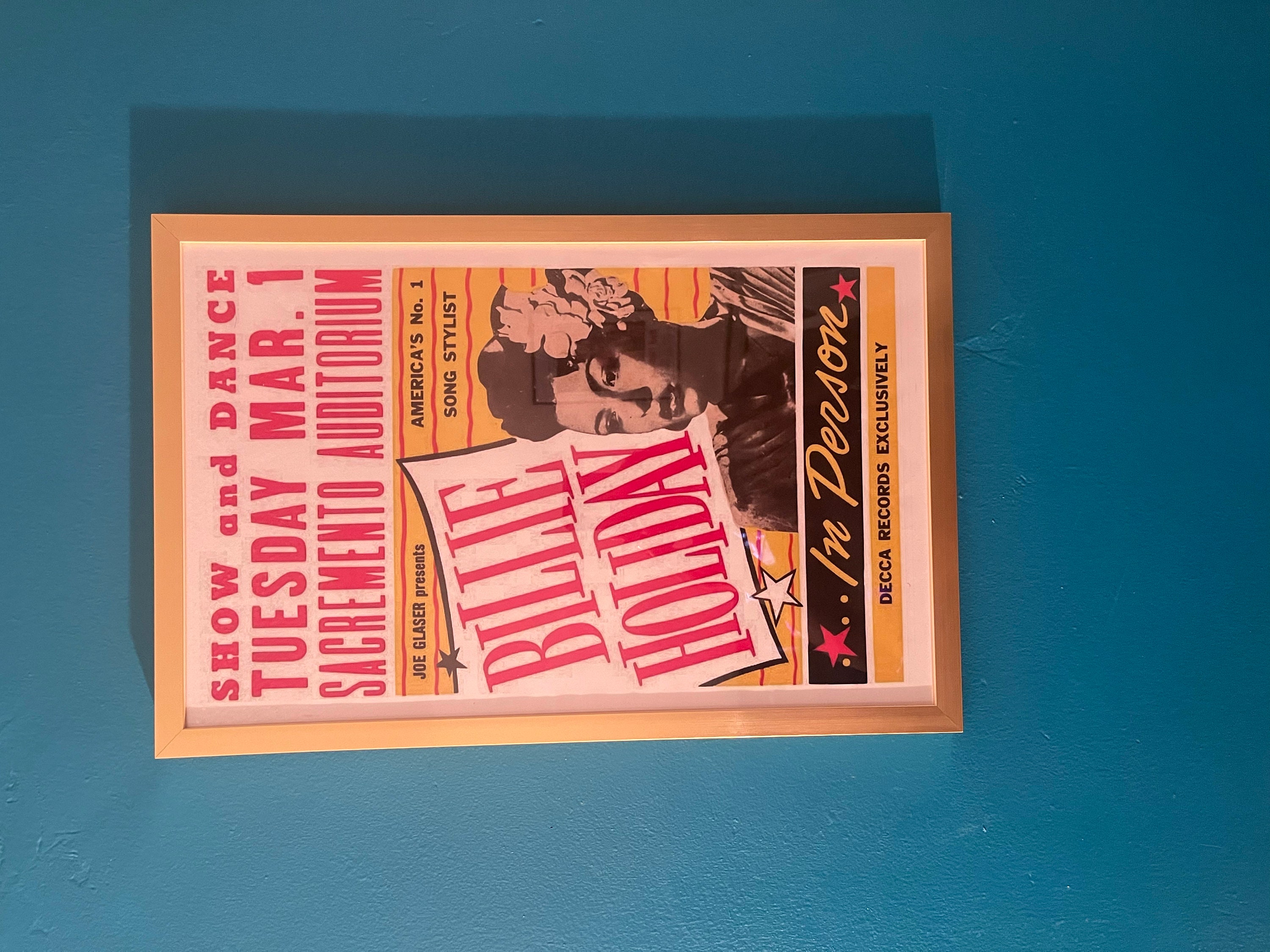 Billie Holiday Vintage Digital Poster - Etsy