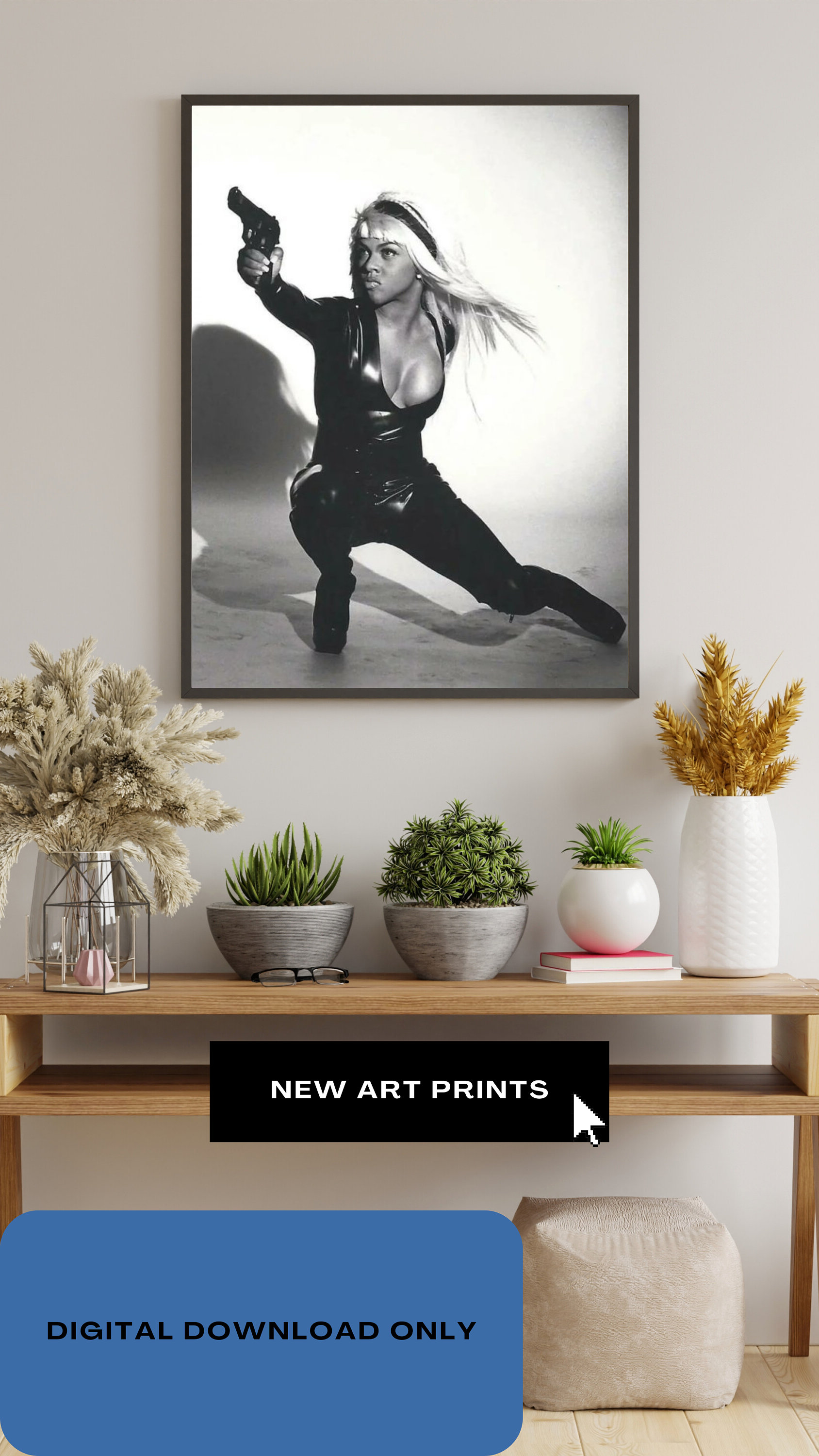 Lil Kim Poster | Digital Decor | Home Decor - Etsy
