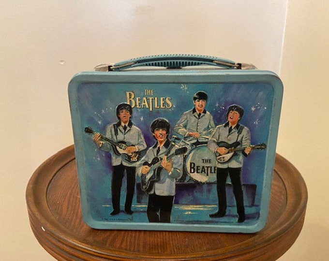 1965 Beatles Lunch Box - Etsy