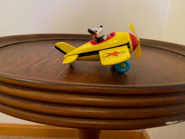 Mickey Mouse Die Cast Airplane - Etsy