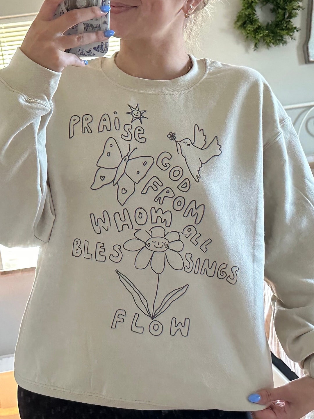 Praise God Sweatshirt - Etsy