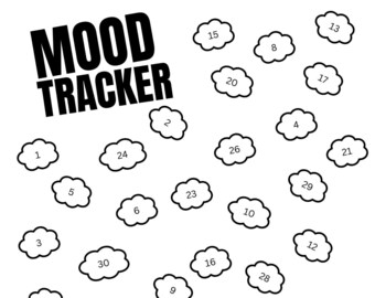 Heart Mood Tracker - Etsy