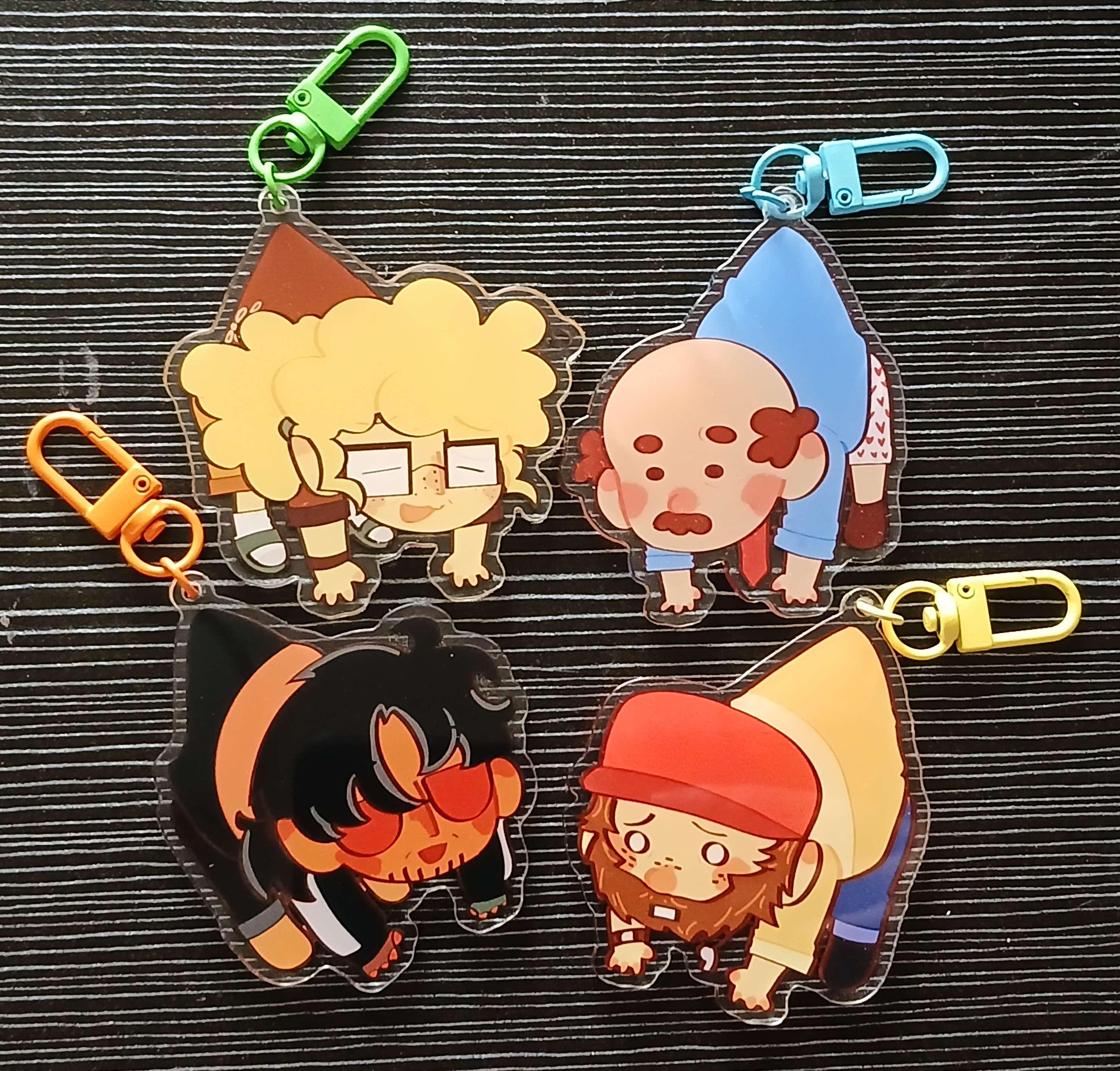 DNDADS S1 Dad Acrylic Keychains - Etsy
