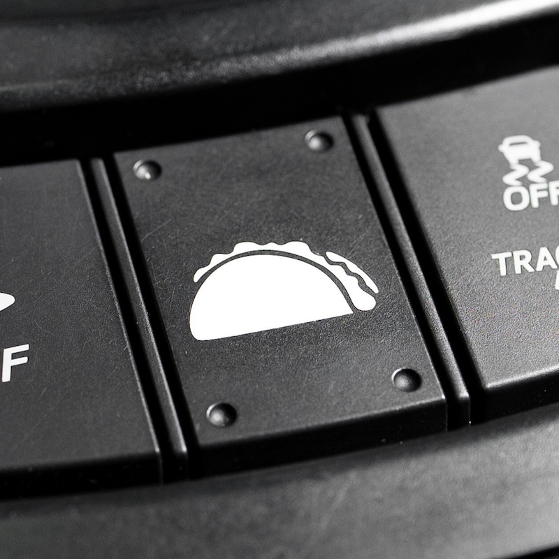 Tacoma Blank Button Stickers - Etsy