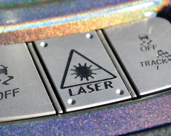 Includes 2, Eject-o Blank Button Decal Sticker for Scion FRS, Subaru ...