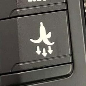 3 Size Options, Banana Button Decal Sticker for Blank Car Buttons! - Etsy