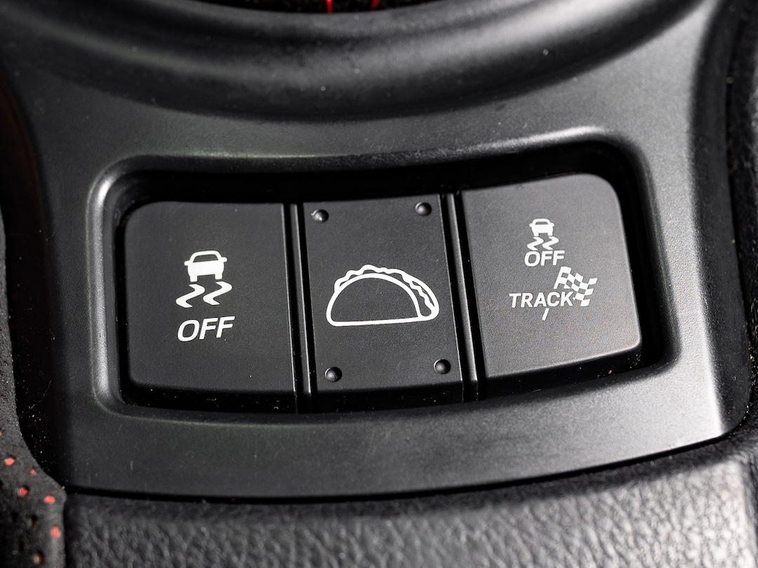 Taco Outline Blank Button Decal Sticker. Fits All Blank Car Buttons! - Etsy