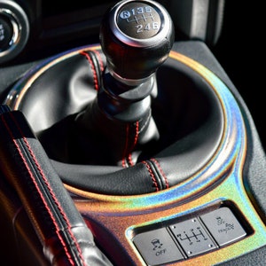 6 Speed Blank Button Decal Sticker for Scion FRS, Subaru BRZ, Toyota 86 ...