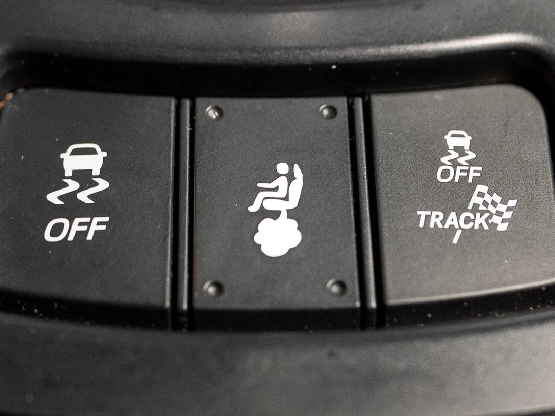2x Eject Seat Stickers, 3 Size Options, Blank Button Decal. Fits All ...
