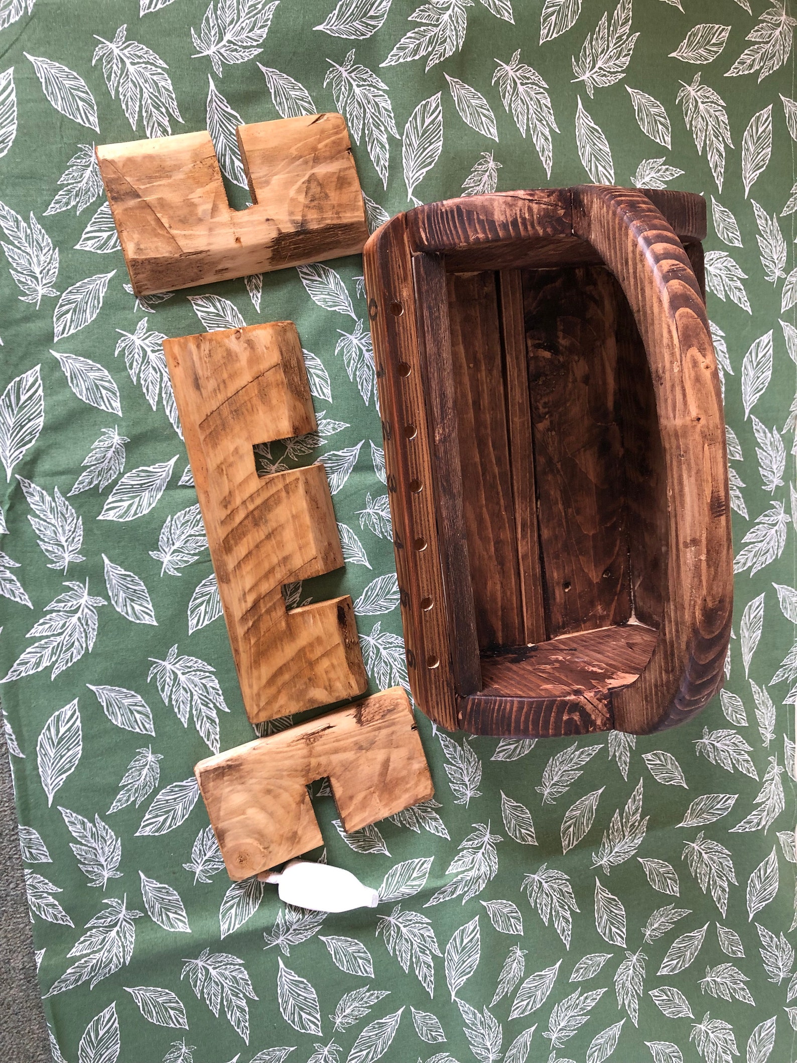 Handmade Milk Bottle Carrier Caddy Farmhouse Rustic Style Made - Etsy