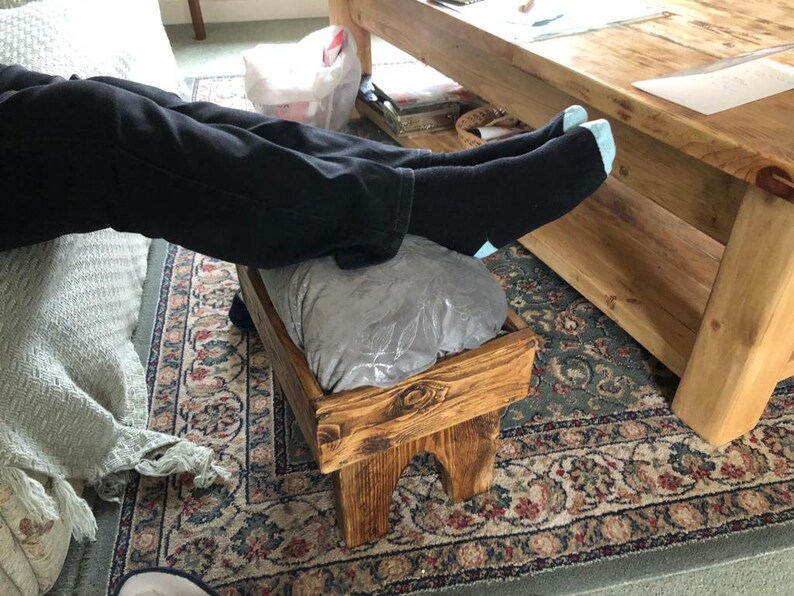 Handmade Rustic Foot Stool Made From Reclaimed Wood Unique Gift Idea ...