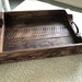 Handmade Farmhouse Style Rustic Serving Tray With Handles - Etsy UK