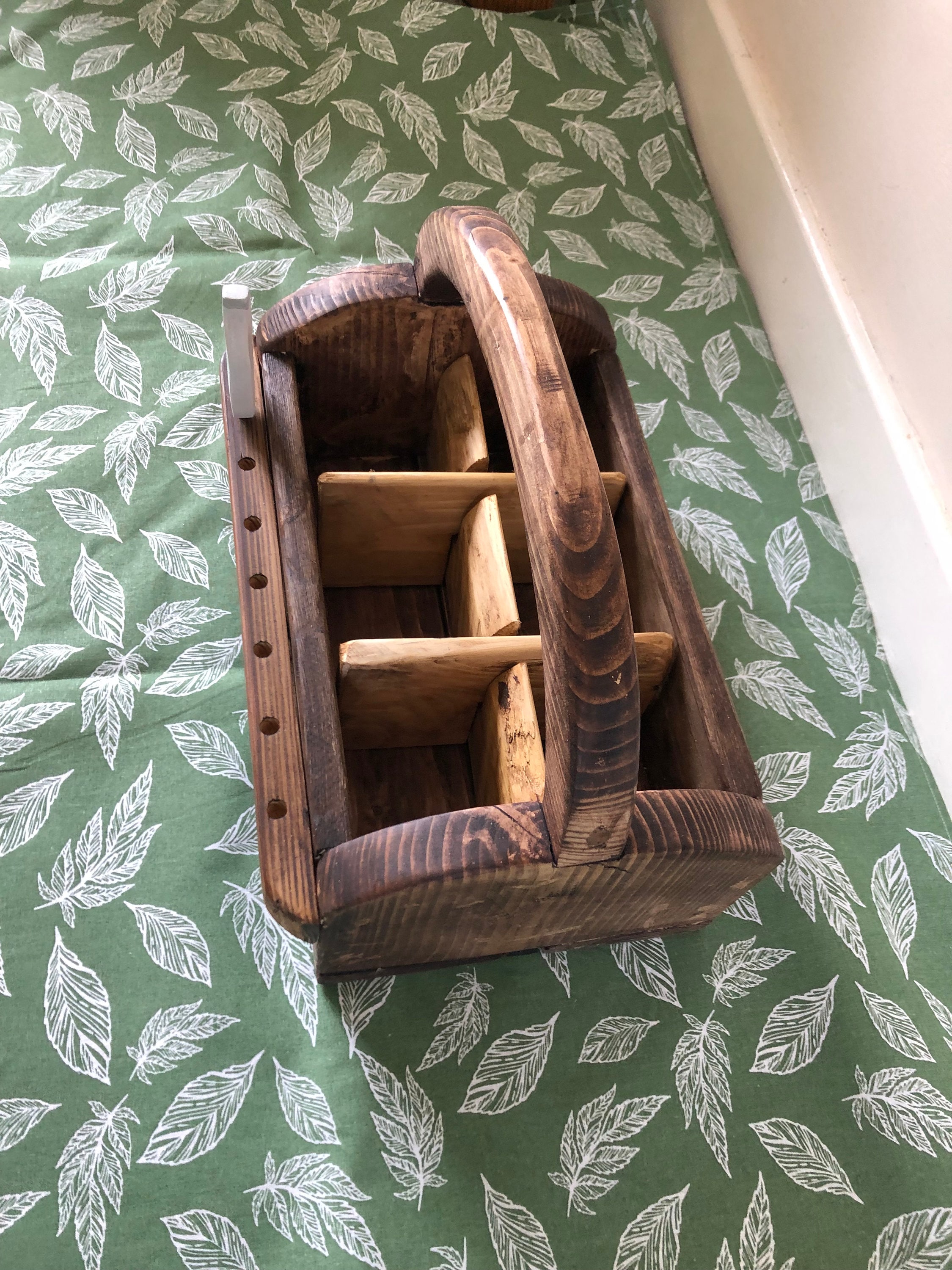 Handmade Milk Bottle Carrier Caddy Farmhouse Rustic Style Made - Etsy