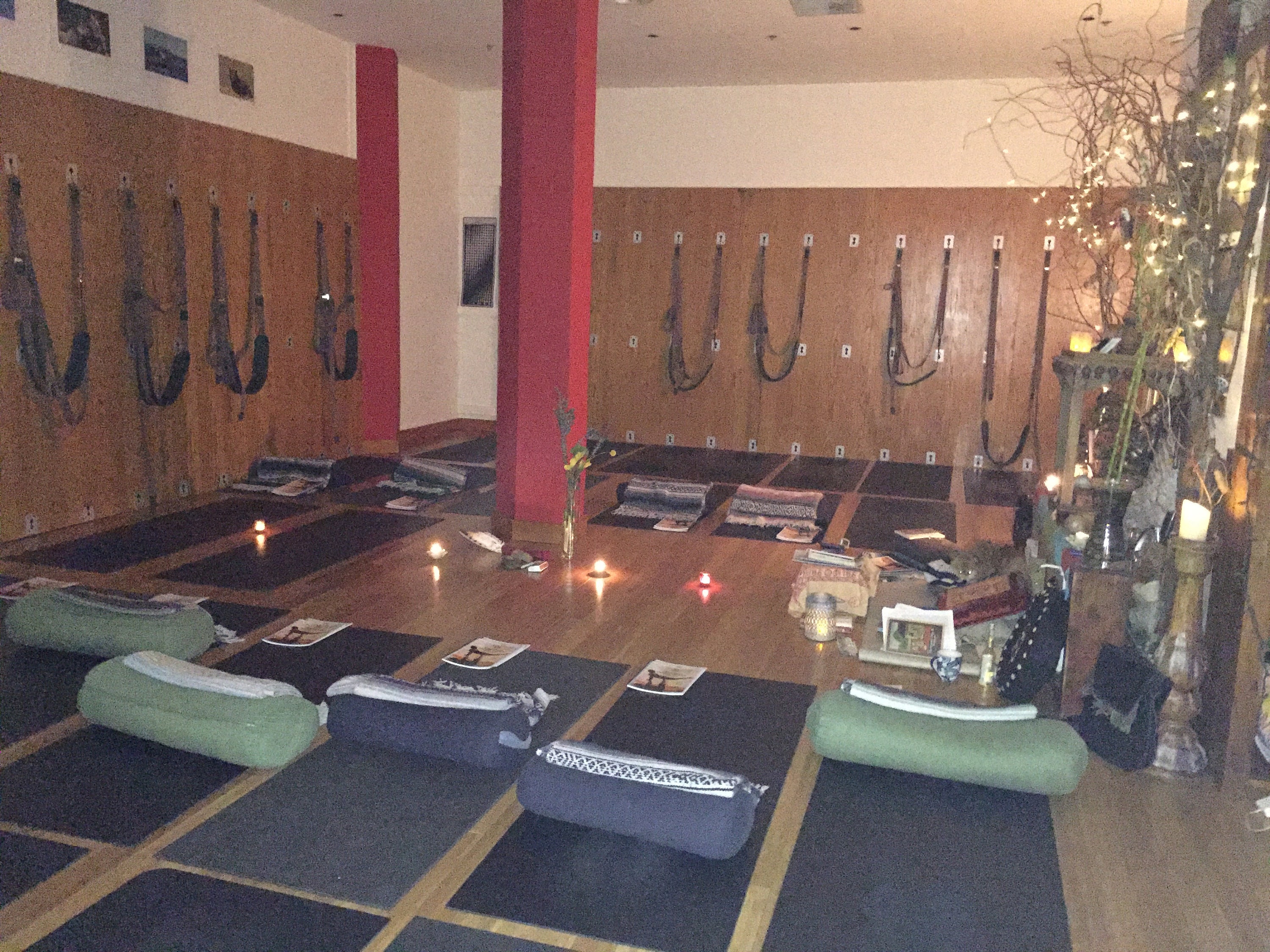 The Great Yoga Wall 9 Stations for Iyengar Wall Class's - Etsy