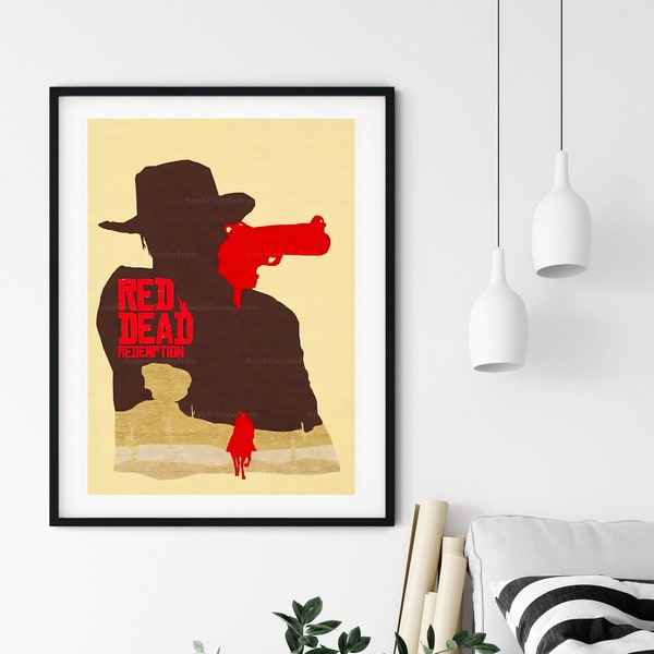 Red Dead Redemption 2 Poster - Etsy