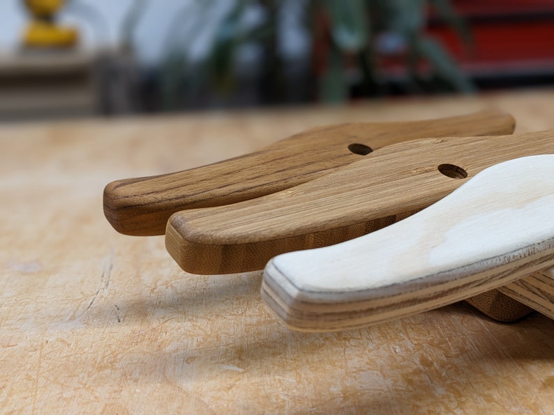 Shoulder Rack / Wall Mount Backpack Rack / Sustainable Wood Furniture ...